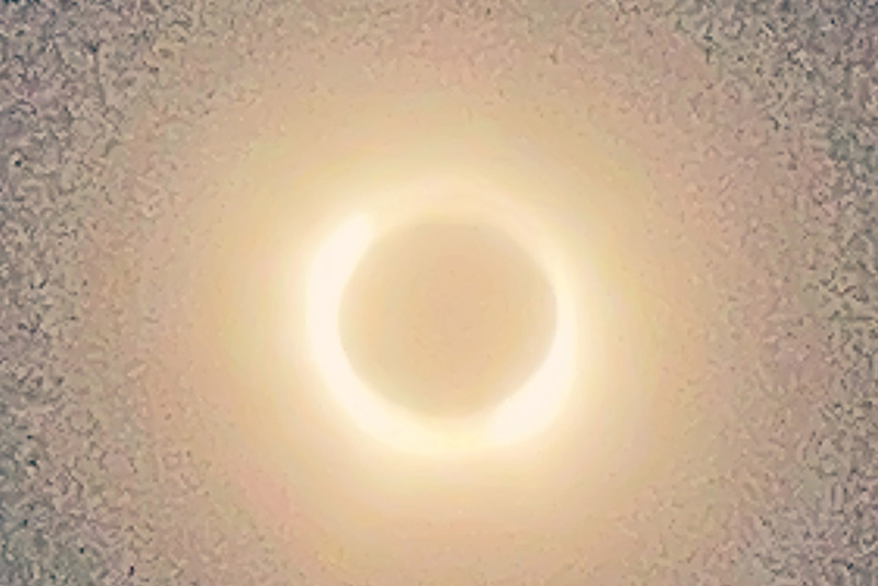 Total Eclipse in the Texas Hill Country - Texas Hill Country